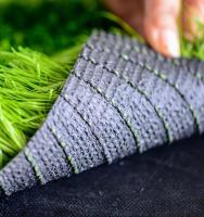 China 60mm Synthetic Turf Football Field PE Material SGS Certificate Approved for sale