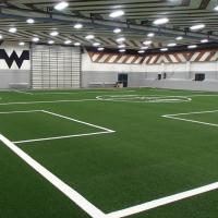 China Anti UV Eco Artificial Grass Waterproof Carpets For Football Soccer Stadium for sale