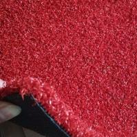 China Eco Friendly Red Coloured Artificial Grass Playground Children Playing for sale