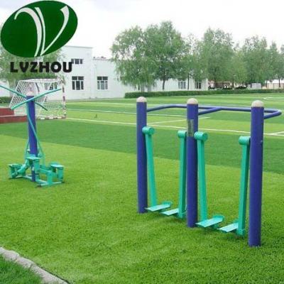 China 25mm Colorful Artificial Grass / Purple Fake Grass 16800 Density Ornamental for sale