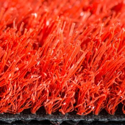 China School Rainbow Colorful Artificial Grass Natural Turf Monofilament Style for sale