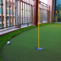 China Anti UV Artificial Golf Grass / Synthetic Putting Green Harmless To Human Indoor Outdoor for sale