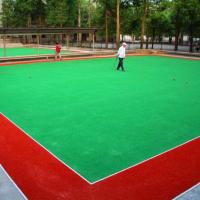 China Gateball Tennis Court Artificial Grass For Sports Field Good Water Permeability for sale
