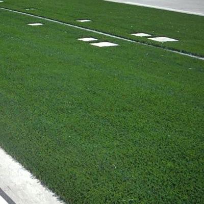 China Outdoor Playground Tennis Court Artificial Grass / Jogging Track Fake Plastic Grass Rug for sale