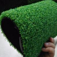 China Outdoor Playground Tennis Court Artificial Grass / Jogging Track Fake Plastic Grass Rug for sale