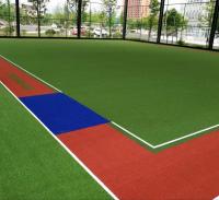 China Non Filling Artificial Grass Court For Tennis Gateball Field Other Sports Area for sale