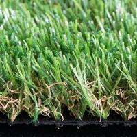 China 35mm Football Tennis Court Fake Green Grass Anti Fire Water Saving Non Infill for sale