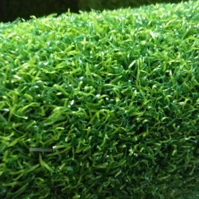 China High Density Curly Sports Artificial Grass For Golf Gateball Basketball Two Color for sale
