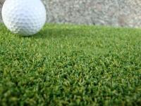 China Natural Fake Artificial Golf Grass / Synthetic Golf Grass 15mm Pile Height for sale