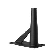 China Round Polished Finish Adjustable Furniture Feet With Screw On Installation for sale