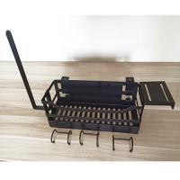 China Rust Resistant Metal Wall Mounted Organizer For Home Kitchen Office Storage for sale
