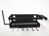 China Rust Resistant Metal Wall Mounted Organizer For Home Kitchen Office Storage for sale