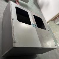China Customized Metal Sheet Caregiver Bed Hospital Attendant Metal Bed for sale