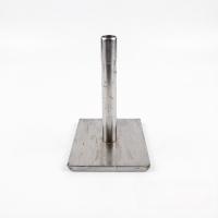 China Customized Height Metal Tube Feet Screw On Installation Heavy Duty Tube Leg Feet Ideal for Commercial Applications for sale
