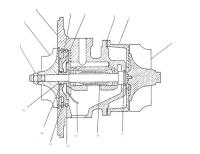 China 0R5534 CARTRIDGE-D5 D6D D6H 966C Excavator Engine Turbocharger 3125932 for sale