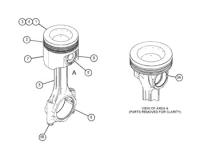 China 6I4248 Crown As Piston Cylinder Liner 3V-5476 Engine 6I-4248 Ring 3V5476 Piston for sale