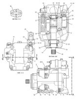 China 1232111 Piston Engine 123-2111 Ring 6E5650 Pump Group Piston 1J8569 Cylinder Liner 6E-5650 for sale