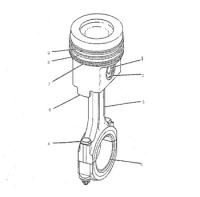 China 160-6600 Engine 8N0822 Ring Group Piston Cylinder Liner 1606600 Piston Ring 8N-0822 for sale