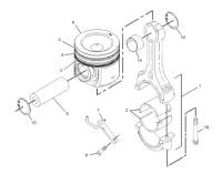 China 238-2729 Engine Tak4515 Piston Liner Kit Cylinder Liner 2382729 Body A Ring Tak-4515 for sale