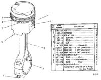 China 7S-9348 Ring 7S9348 Bushing Piston Pin Engine 167-0994 Cylinder Liner 1670994 Pump Gp for sale