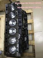 China HSmachinery excavator engine cylinder block 6D125 6151-22-1101 6151-22-1100 for sale
