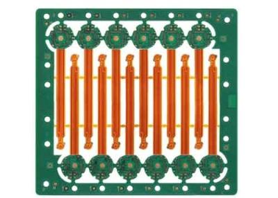 China 2 Layers Flex Rigid PCB Double Sided PCB Board Prototype For Security Electronics for sale