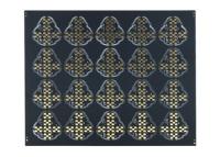 China 2 Layers FR4 Double Sided PCB High TG Black Double Sided FR4 PCB for sale