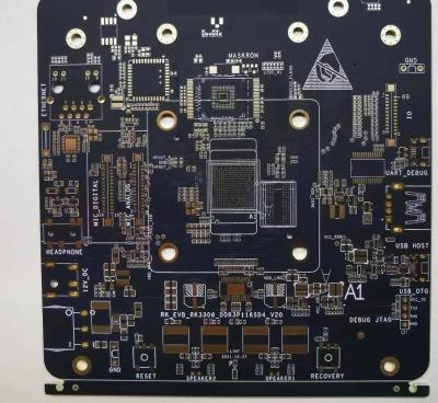 China Resin plug hole 6l board TG170 ENIG PCB Customized Printed Circuit Board for sale