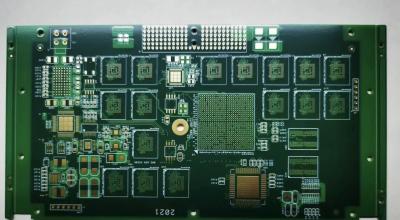China TG170 14Layer Fr4 PCB Board ENIG Surface Finish Resin plug hole Min hole 0.2 for sale