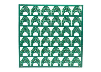 China Green Solder Mask Immersion Gold FR4 Rigid Single Sided PCB Board for sale