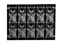 China FR4 High Tg Black Solder Mask Single Sided PCB for sale