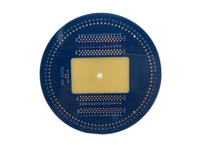 China Blue Solder Mask Immersion Gold 3.2mm Single Layer PCB Board for sale