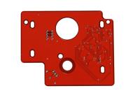 China Quick Turn Red 280um HASL Single Sided PCB  TS16949 4mil FR4 For LED for sale