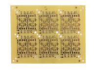 China White Legend Yellow Solder Mask FR4 Rigid Single Sided PCB for sale