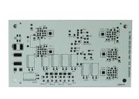 China 3OZ Copper White Ink ENIG Single Sided Metal Core PCB Circuit Board for sale