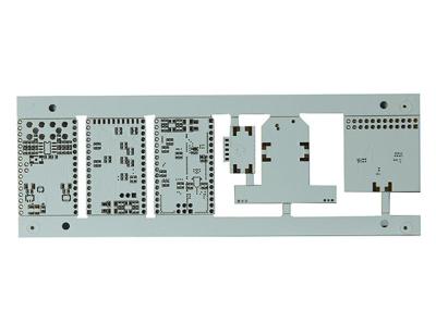 China 3OZ Copper White Ink ENIG Single Sided Metal Core PCB Circuit Board for sale