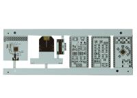 China 3OZ Copper White Ink ENIG Single Sided Metal Core PCB Circuit Board for sale
