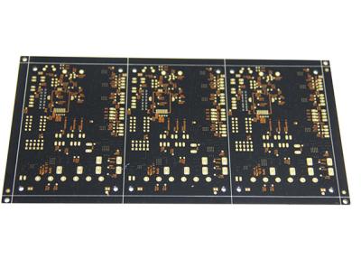 China Immersion Gold 2u'' Orange Overlay HDI PCB Board for sale