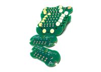 China 3mil ENIG HASL OSP Rigid Flexible PCB 350um Mobile Phone PCB Prototype for sale
