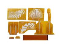 China ISO14001 18um Flex PCB Circuit Board FPC Immersion Gold LED TS16949 for sale
