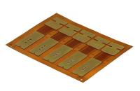 China 18um Fpc Immersion Gold Heavy Copper Flex Pcb Led Ts16949 Iso 14001 for sale