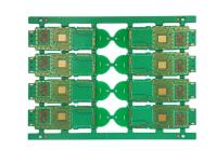 China FR4 TG170 Green Ink 6 Layers Rigid Quick Turn Prototype PCB Circuits Board for sale