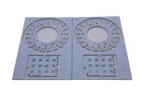 China Aluminium LED Light Single Sided White Ink Metal Core PCB for sale