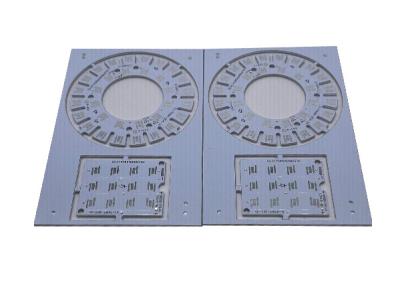 China Aluminium LED Light Single Sided White Ink Metal Core PCB for sale