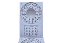 China Aluminium LED Light Single Sided White Ink Metal Core PCB for sale