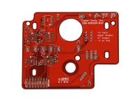 China Red Solder Mask White Legend FR4 HASL LF Double Sided PCB for sale