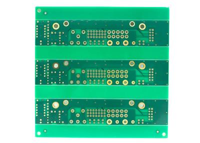 China Green Mask FR4 Immersion Gold Rigid 4 Layer PCB Board for sale