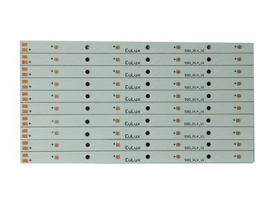 China 2W/m.K Aluminum LED 2mm Metal Core PCB for sale