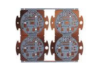 China OSP White Solder Resist Black Silkscreen Aluminum Core PCB for sale