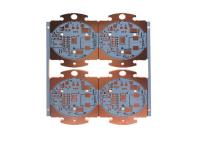 China OSP White Solder Resist Black Silkscreen Aluminum Core PCB for sale